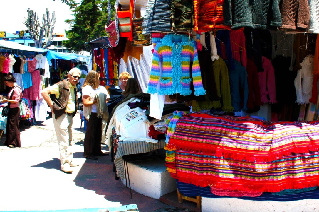 Visit the Historical & World famous Otavalo market in Ecuador