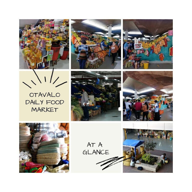 Visit the Historical & World famous Otavalo market in Ecuador